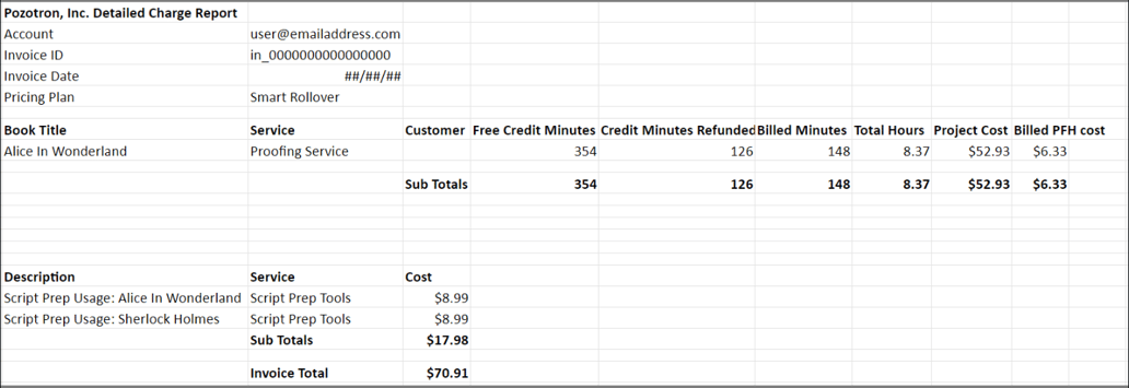 Understanding Your Invoices